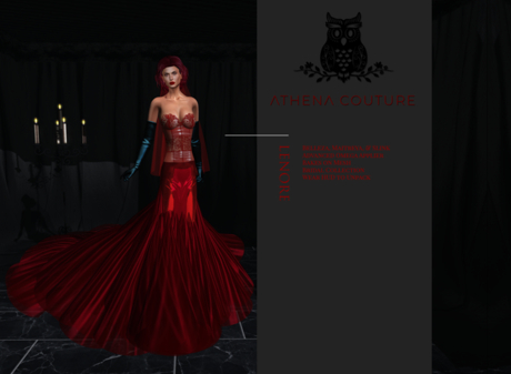 Second Life Marketplace - Athena Couture Lenore [Bridal] [Vampire] Wear ...